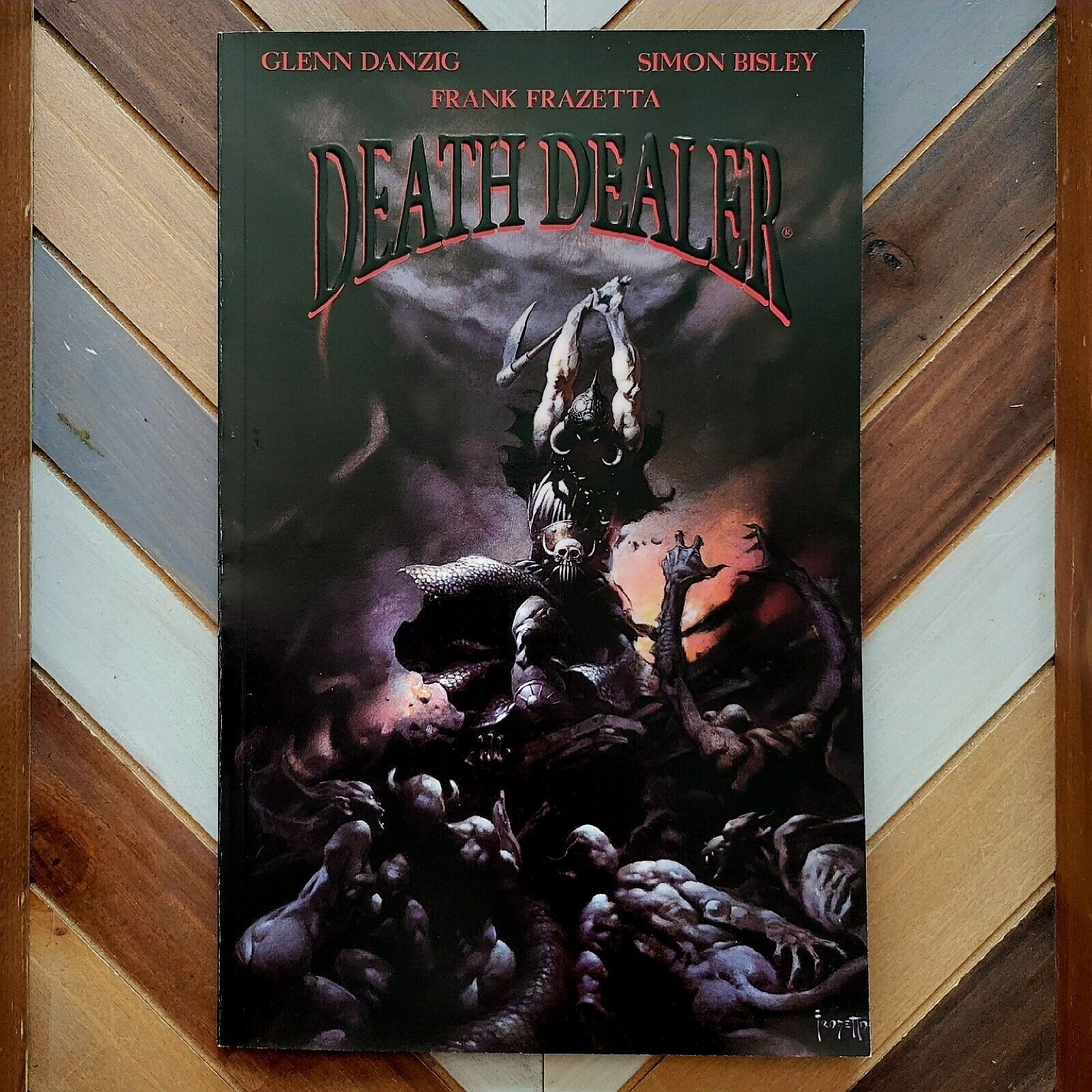 Death Dealer #1 (Verotik 1995) Frank Frazetta / Glenn Danzig / High ...