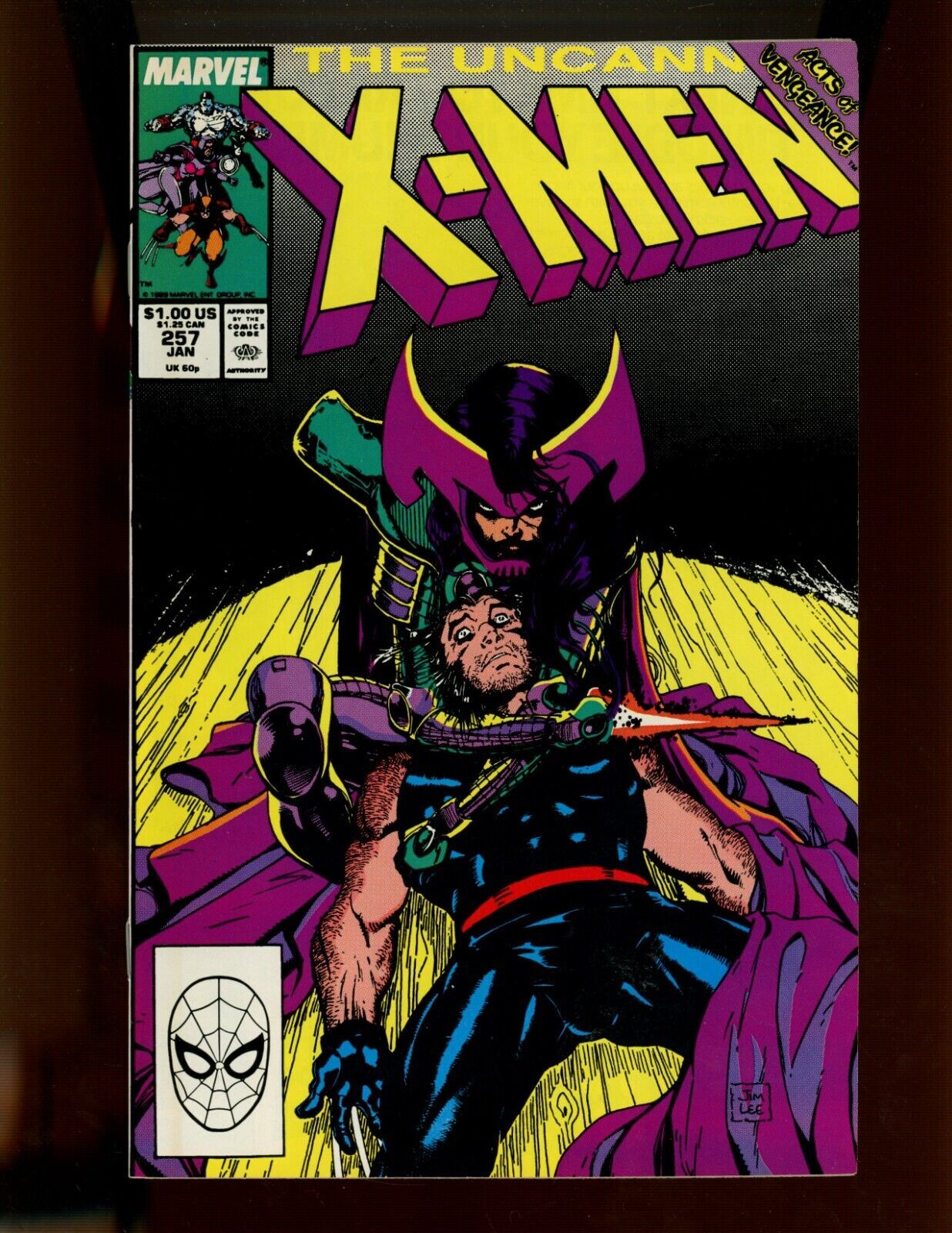(1990) The Uncanny X-Men #257 - KEY! PSYLOCKE AS "LADY MANDARIN"! (8.0 ...