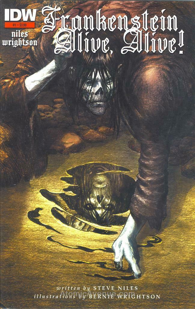Frankenstein Alive, Alive! #1 (2nd) FN; IDW | Comic Books - Modern Age ...
