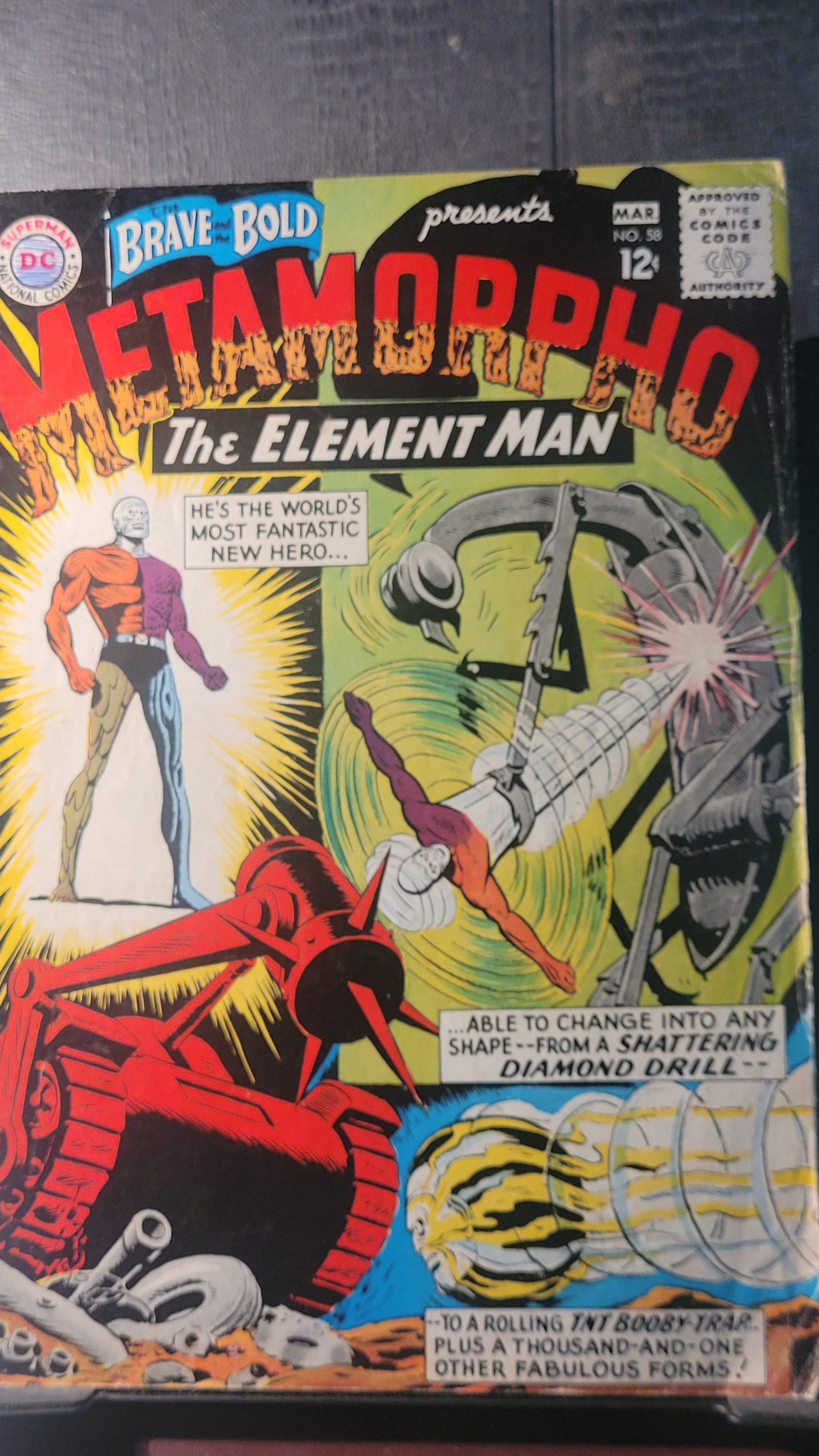 The Brave and the Bold #58 (1965) Metamorpho | Comic Books - Silver Age ...