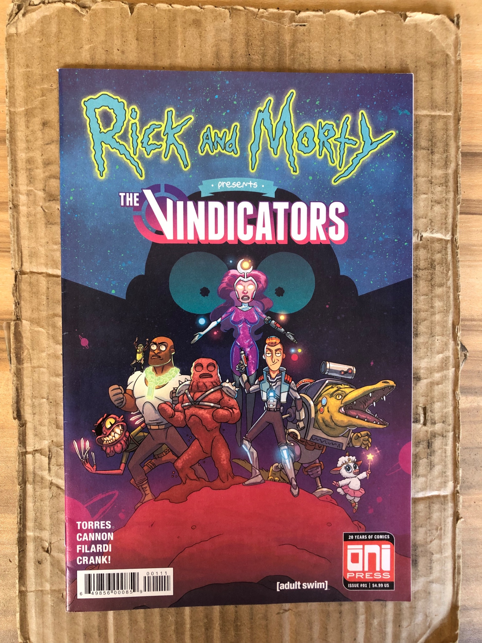 Rick and Morty Presents: The Vindicators (2018) | Comic Books - Modern ...