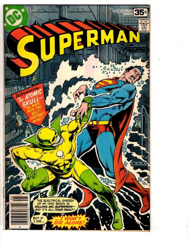 10 Adventures Of Superman DC Comics #323 324 325 326 327 330 331 332 ...