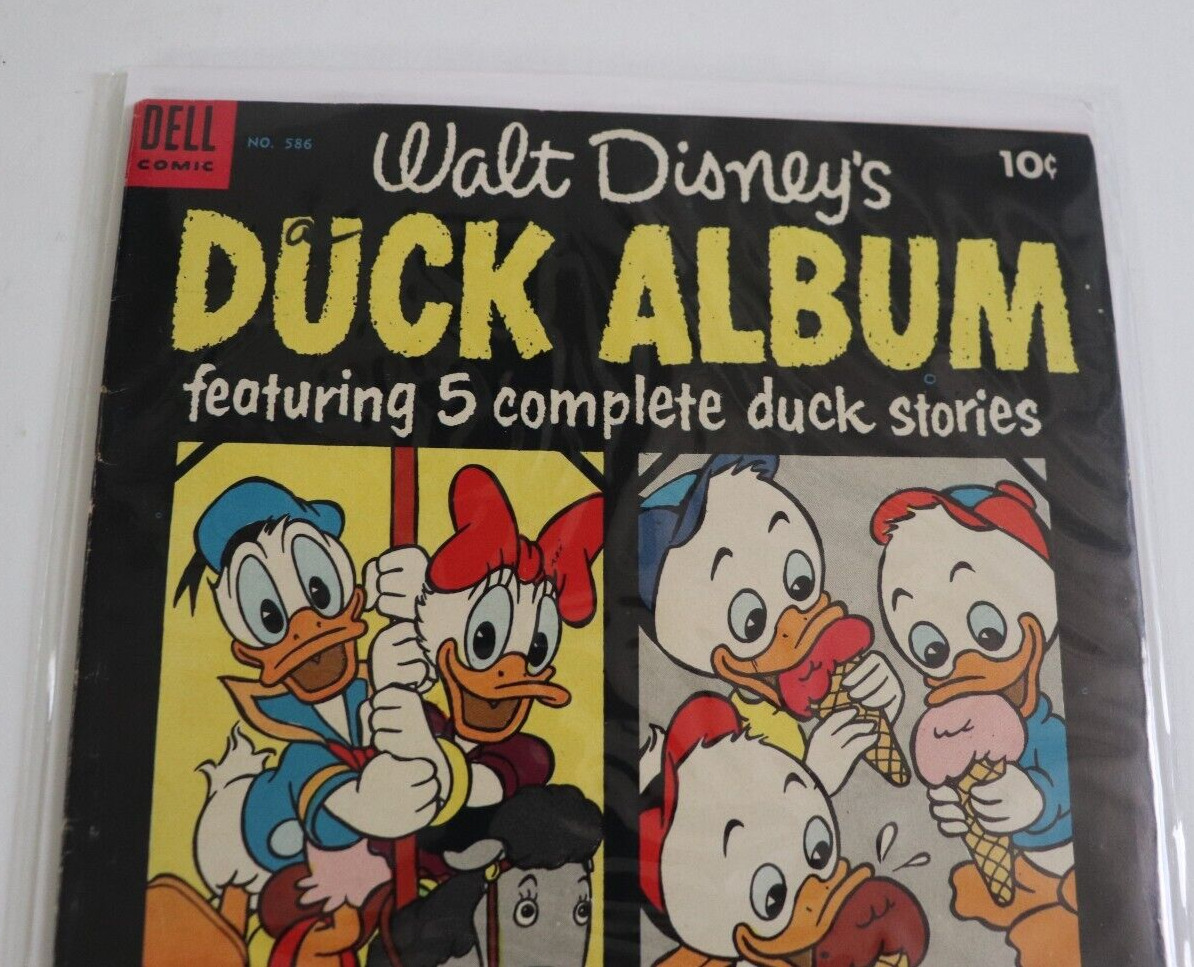 Walt Disneys Duck Album Four Color #586 Dell Comics 1954 Donald Duck ...
