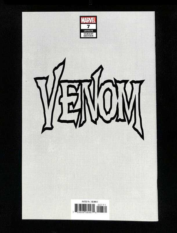 Venom #7 PX NYCC Variant 1st cameo of Eddie's son, Dylan Brock! | Full ...