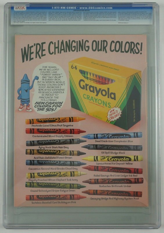Mad Magazine #303 CGC 8.0 - RARE Hussein Asylum Edition - Home Alone ...