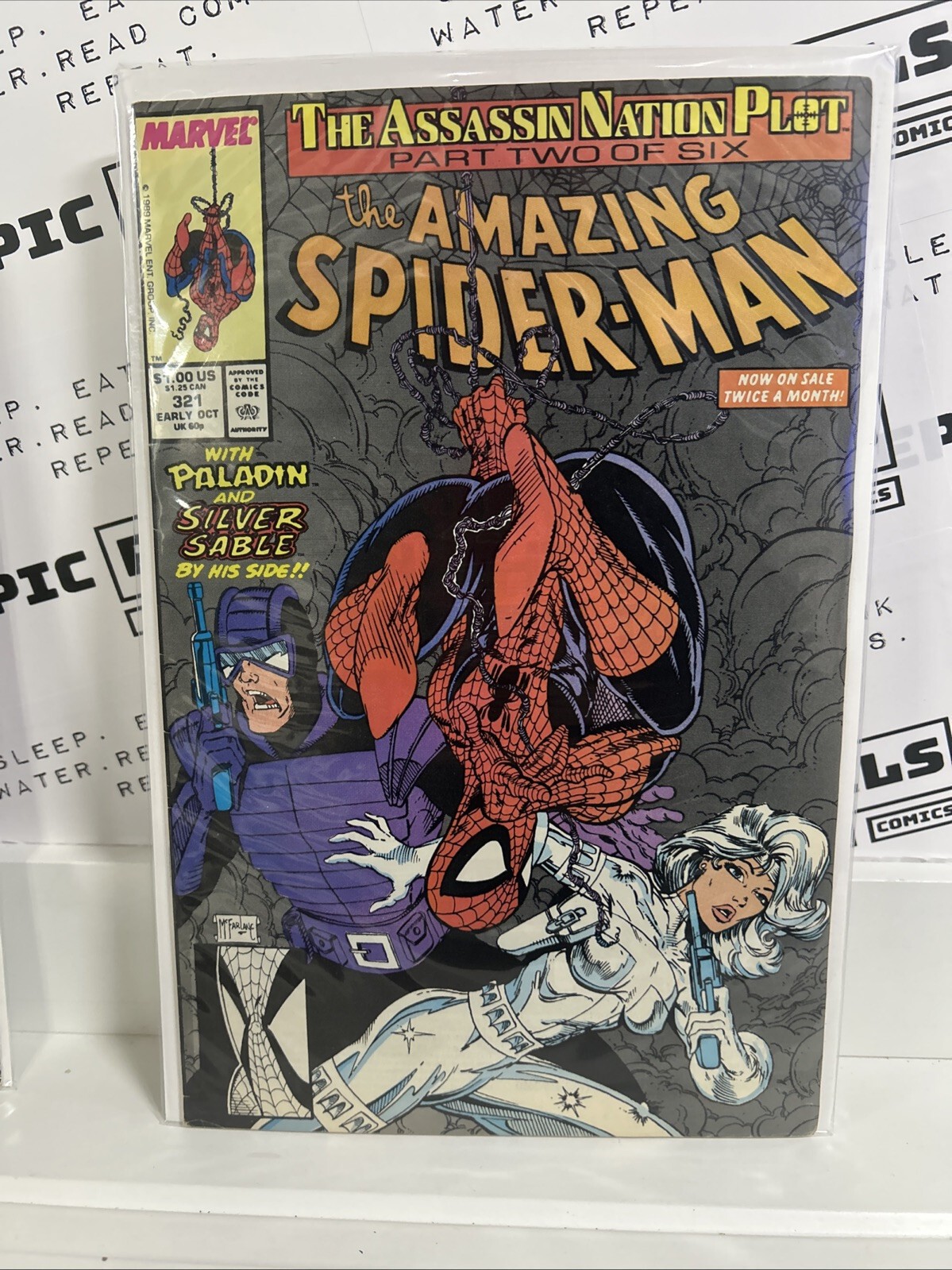 Amazing Spider-Man (Marvel, 1989) 320-325 Assassin Nation Plot Full ...