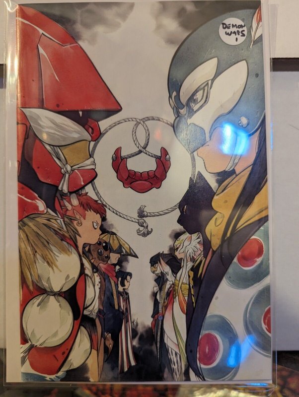 Demon Wars Last Samauri #1 (2022) Peach Momoko 1:100 AND Dodson 1:50 *2 ...