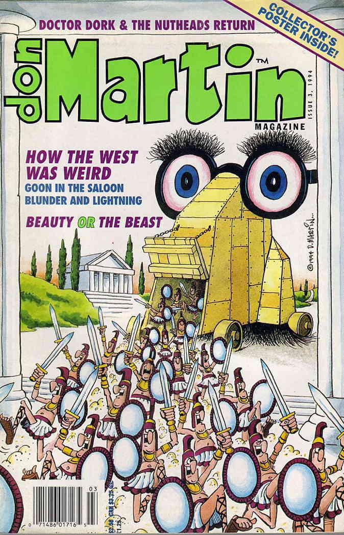 Don Martin Magazine #3 (with poster) VG ; Welsh | low grade comic ...