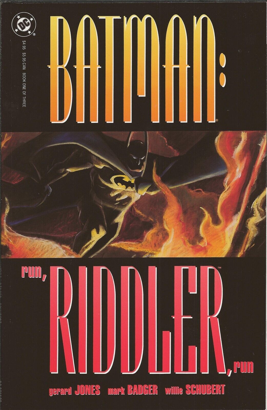 Batman Run Riddler Run #1 ORIGINAL Vintage 1992 DC Comics | Comic Books ...