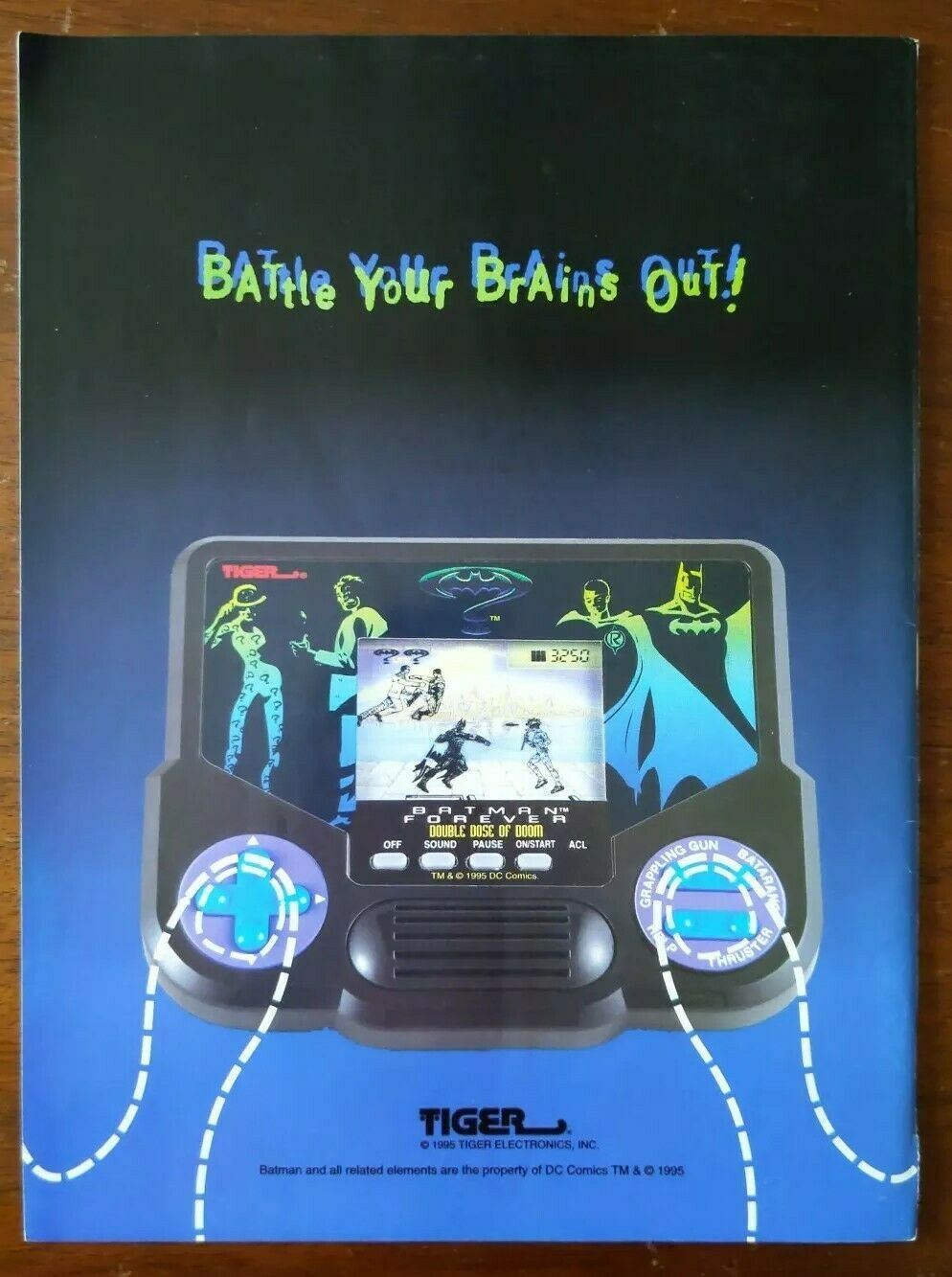 Batman Forever Official Movie Magazine Riddler Two Face Robin Val ...