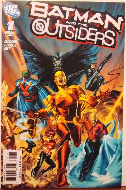 Batman and the Outsiders #1 Doug Braithwaite Cover (2007) | Comic Books - Modern Age, DC Comics ...