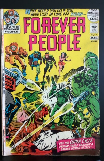 The Forever People #7 (1972) | Comic Books - Bronze Age, DC Comics ...