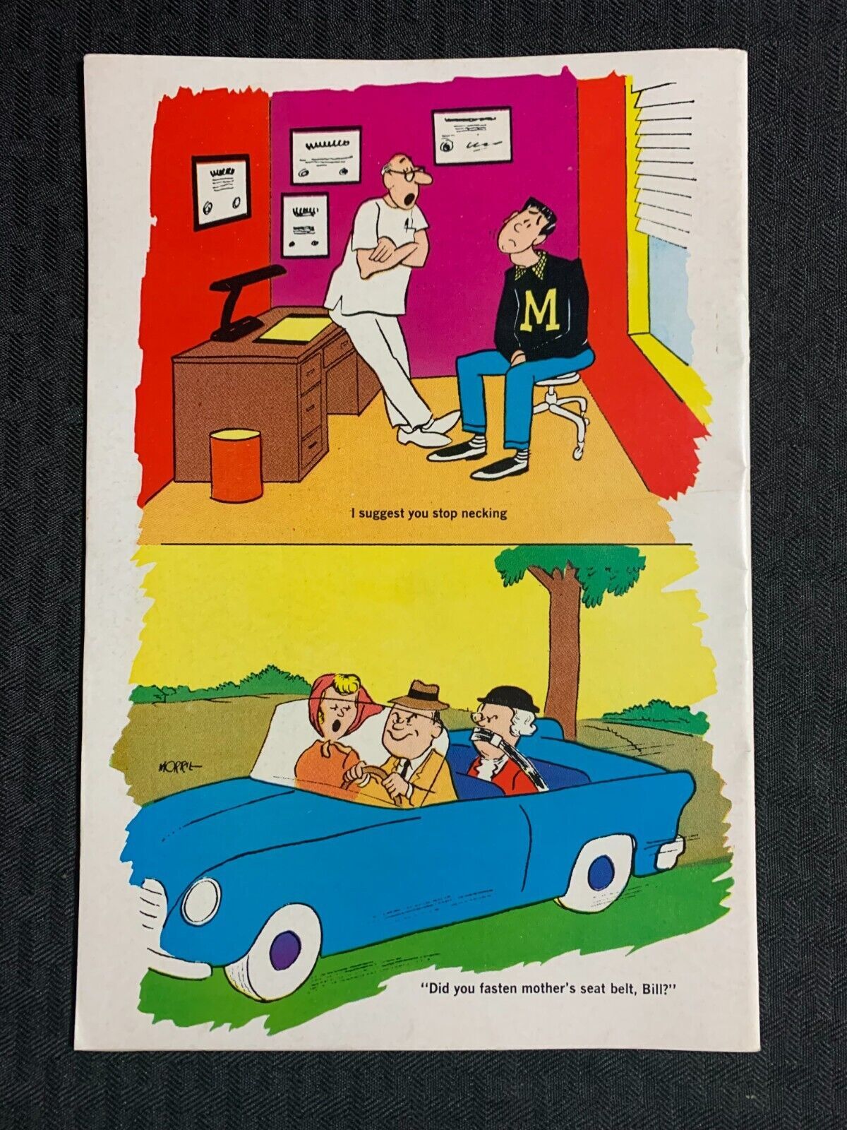 1968 GROOVY Cartoons Gags Jokes #2 FVF 7.0 Atlas / Misery Love Company ...