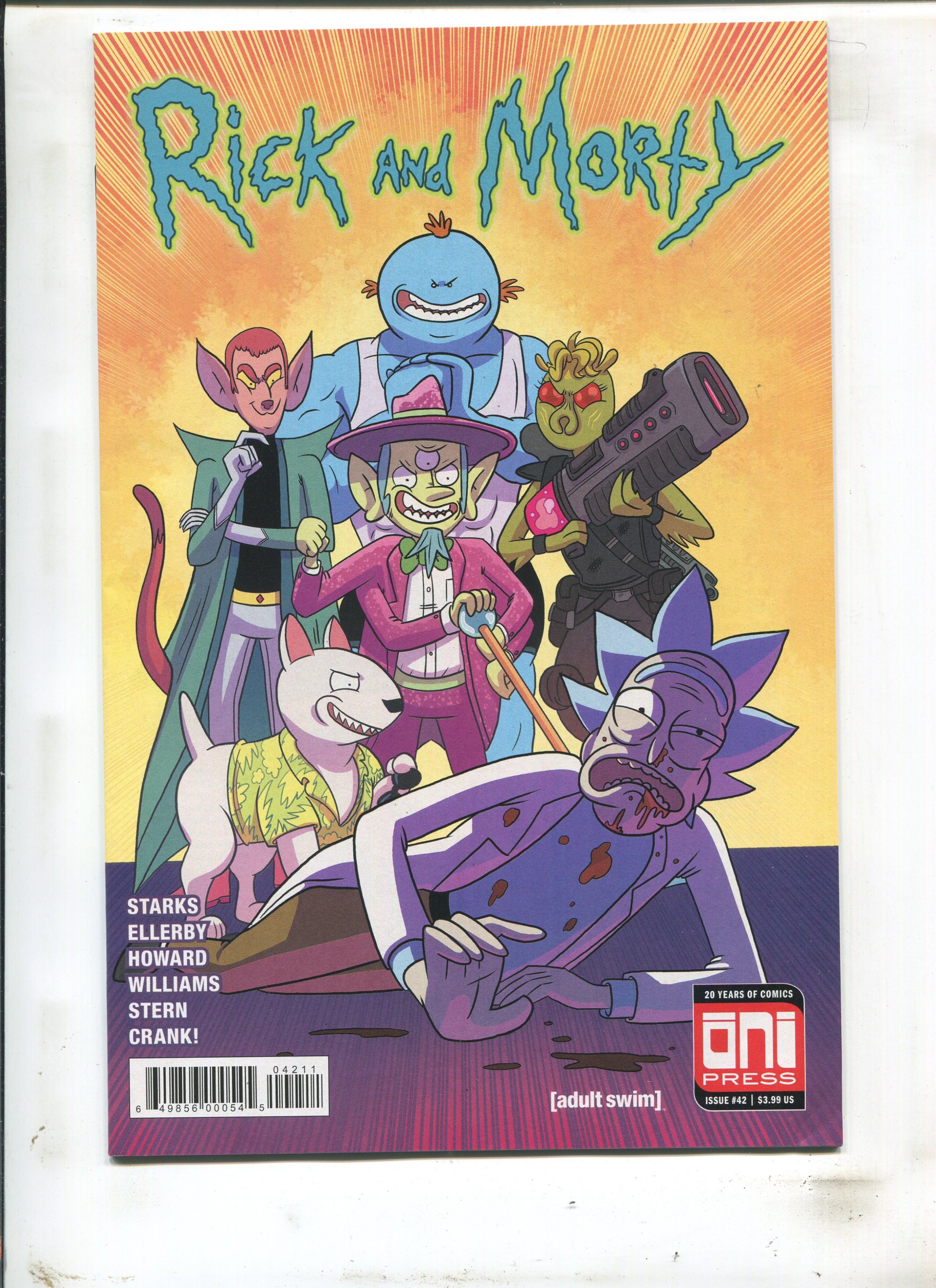 Rick and Morty #42 Cover A - Marc Ellerby- Rick Revenge Squad (9.2 ...