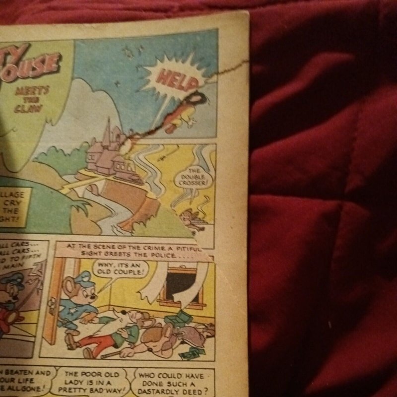 Terry Toons 60 Timely Comic 1947 Early Appearance Mighty Mouse 1st ...
