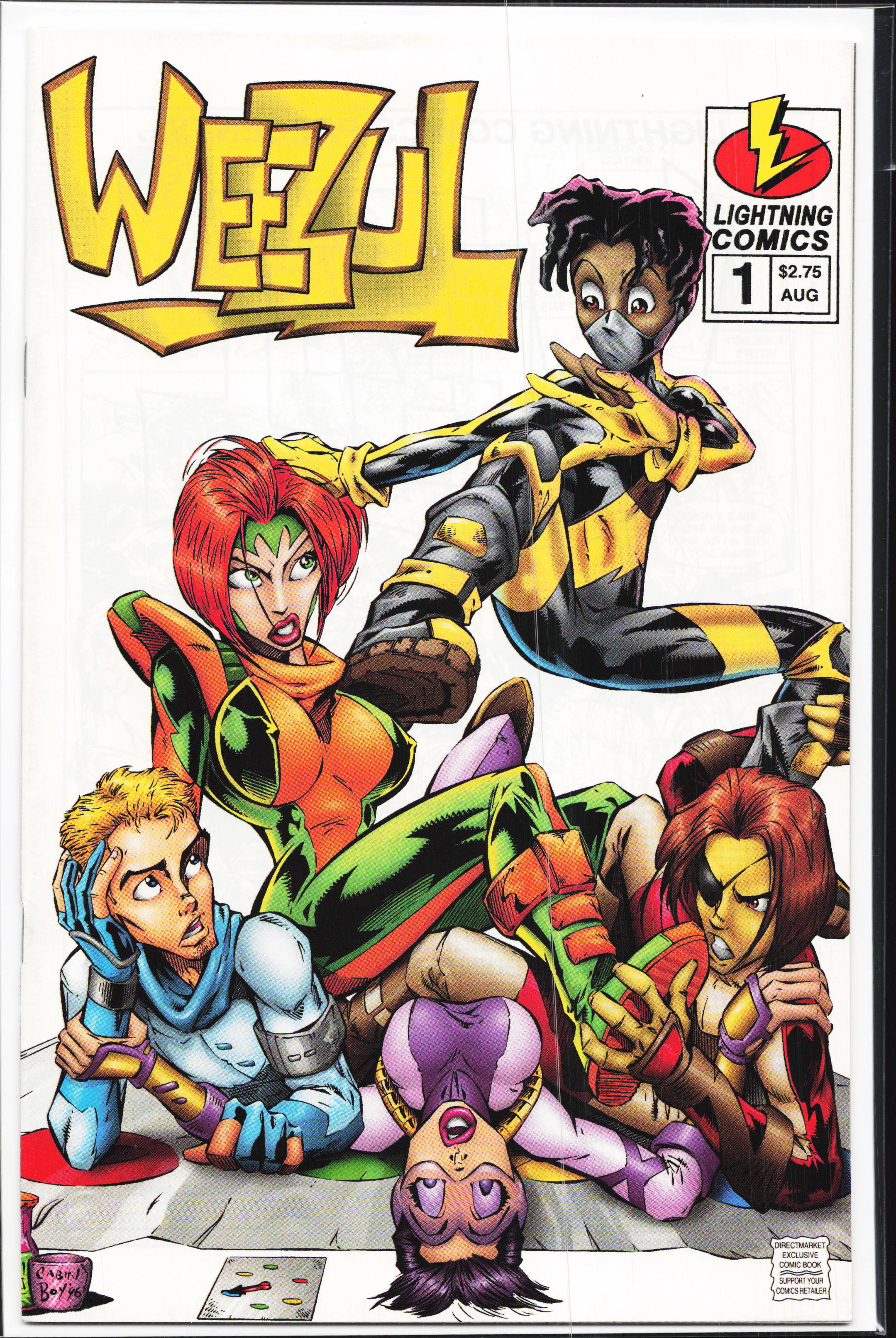 Weezul (1996) Molecule | Comic Books - Modern Age, Lightning Comics ...