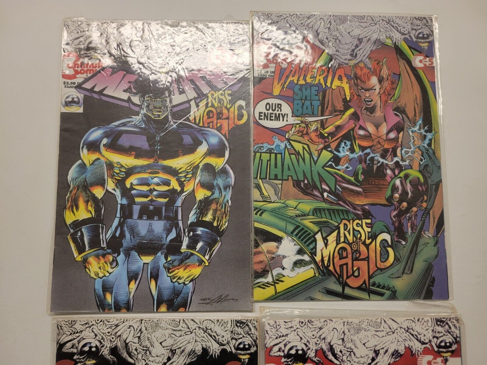 4 Rise of Magic Continuity Comic Books #4 5 5 7 Megalith Valeria 70 LP4 ...