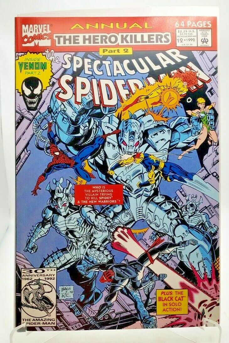 Spectacular SPIDER-MAN Annual #12 (1992) SOLO VENOM NM | Comic Books ...