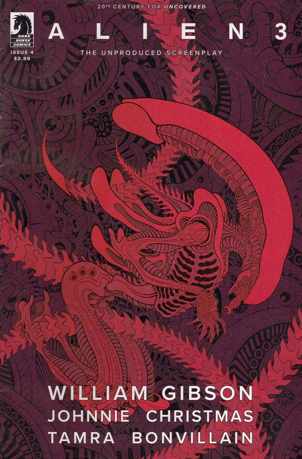 Alien 3 (William Gibson's ) #4B FN; Dark Horse | Tradd Moore variant ...