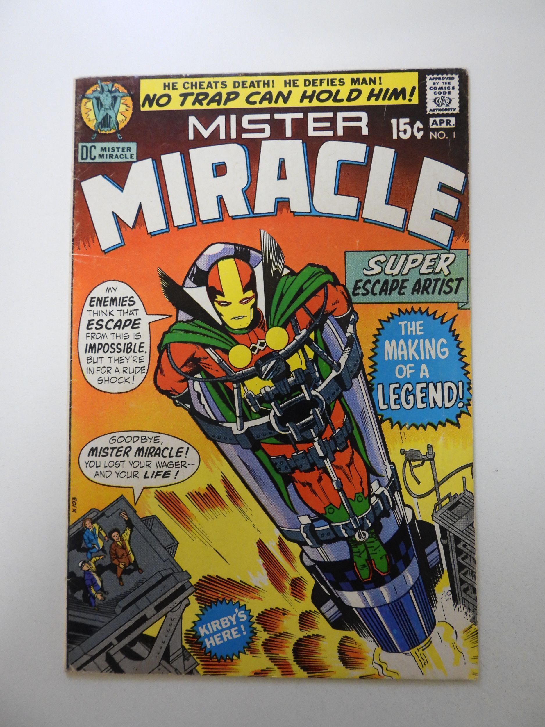 Mister Miracle #1 (1971) 1st appearance of Mr. Miracle VG/FN ... Mister Miracle #1 (1971) 1st appearance of Mr. Miracle VG/FN ...