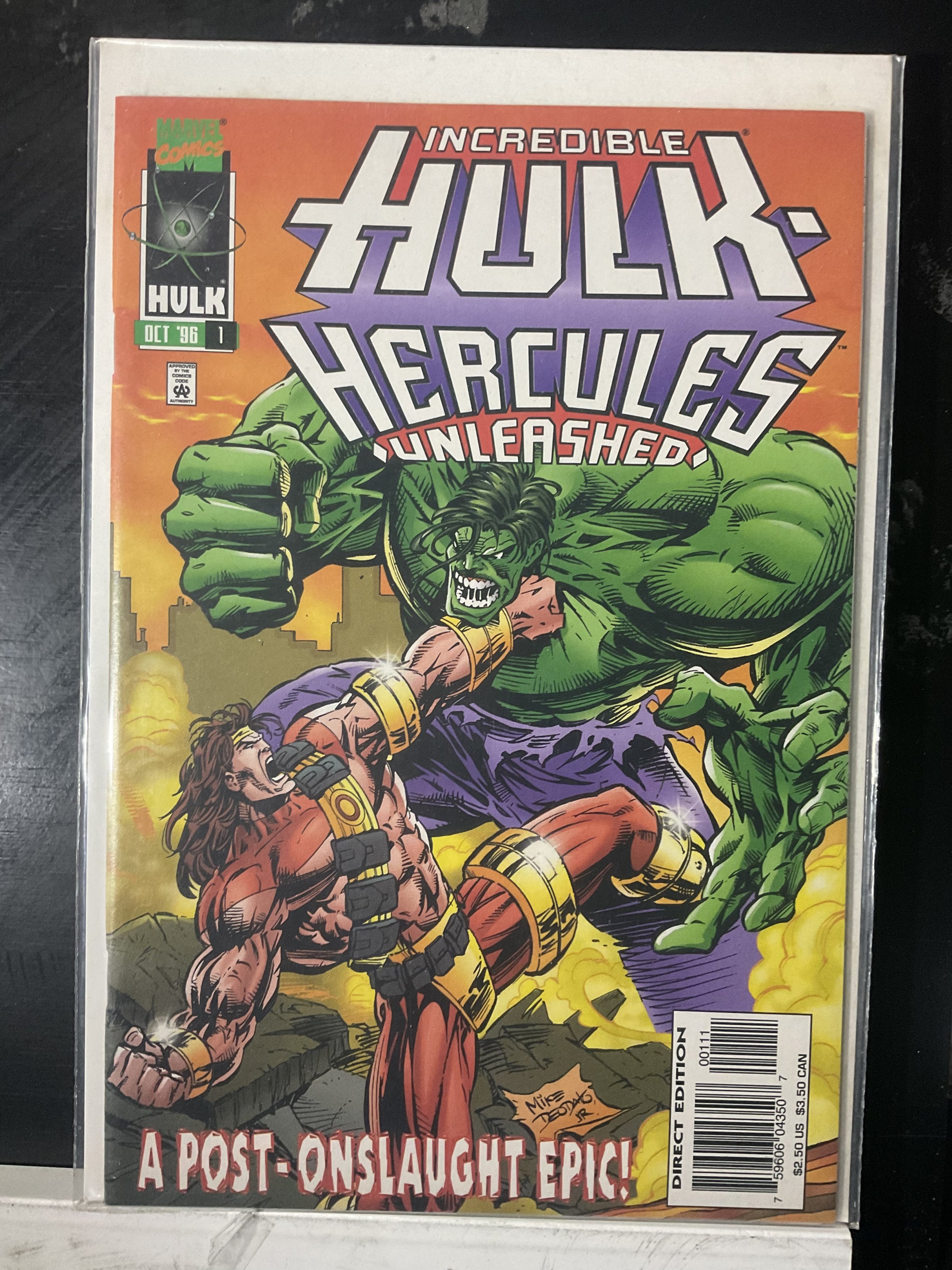 Incredible Hulk: Hercules Unleashed (1996) | Comic Books - Modern Age ...