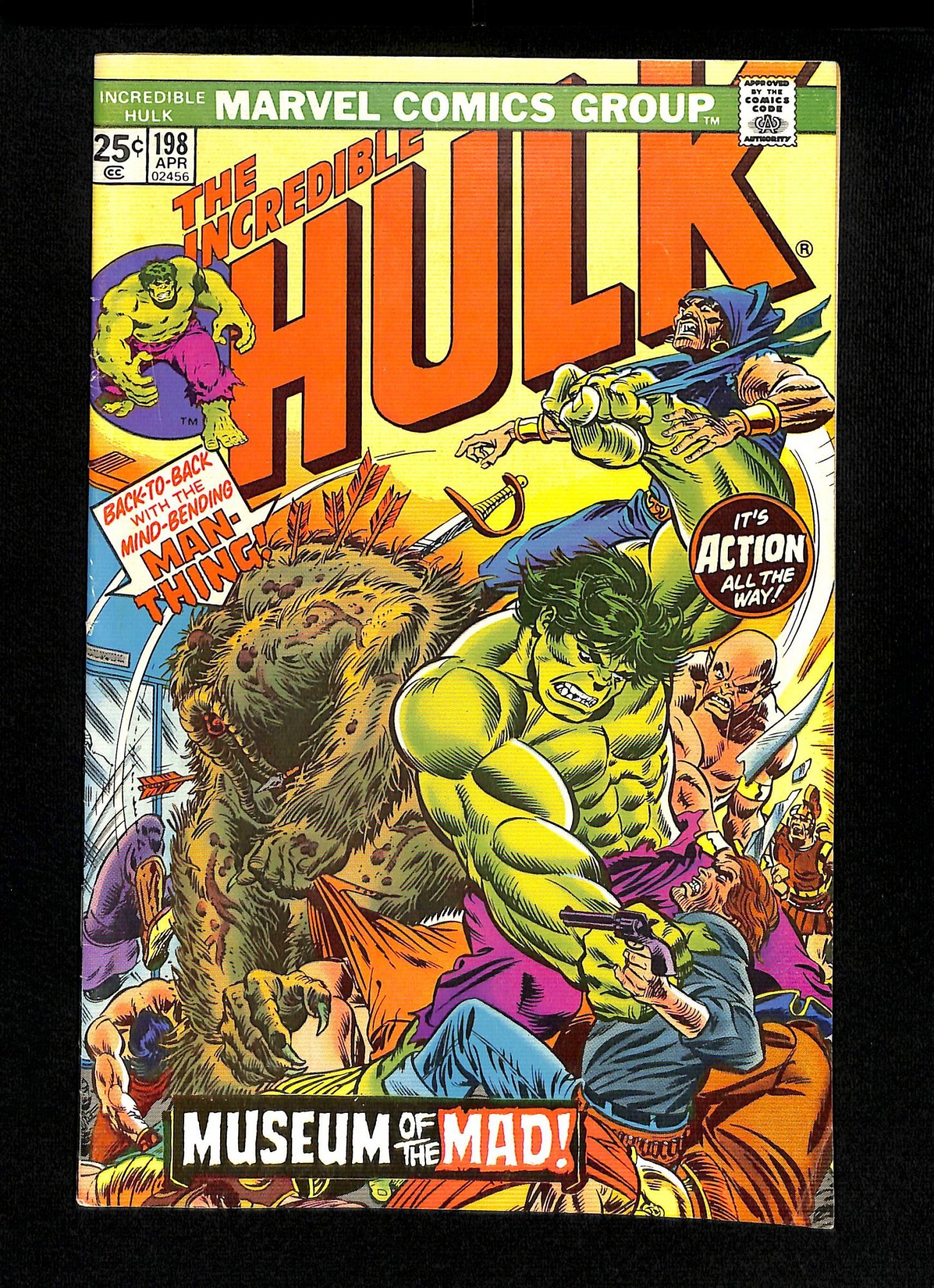 Incredible Hulk (1962) #198 Man-Thing! | Full Runs & Sets, Marvel ...