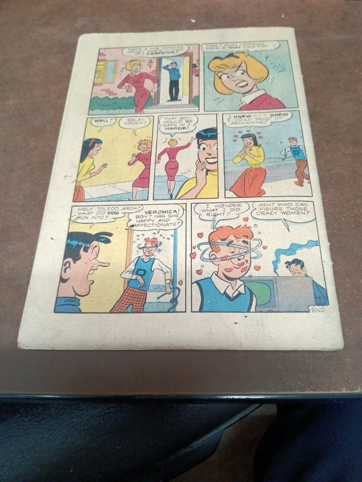 JUGHEAD Archie's Pal COMIC BOOK #59 1960 Archie BETTY Veronica silver ...