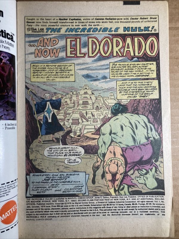 Incredible Hulk 240 Marvel 1979 GD/VG | Comic Books - Bronze Age ...