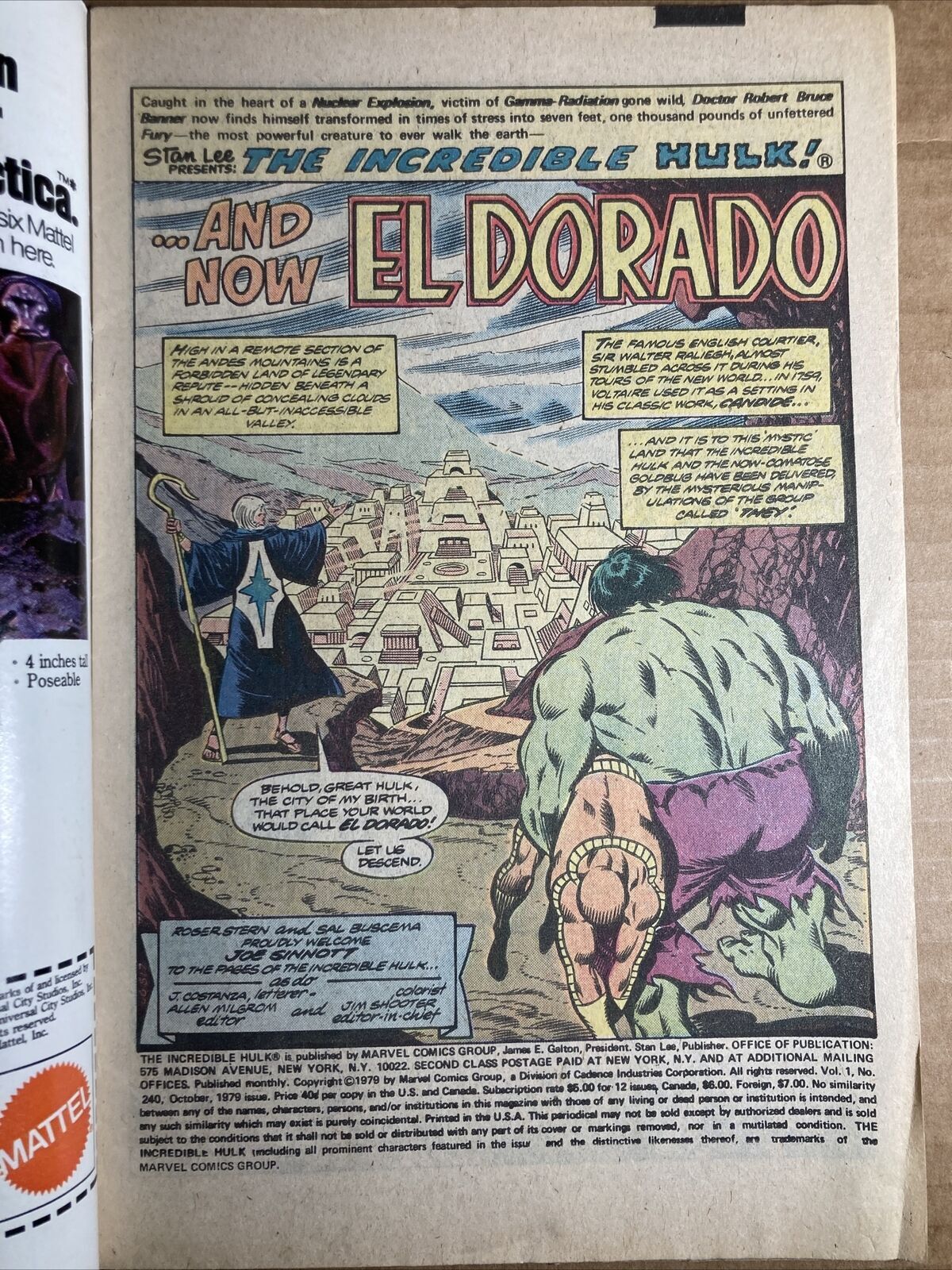 Incredible Hulk 240 Marvel 1979 GD/VG | Comic Books - Bronze Age ...