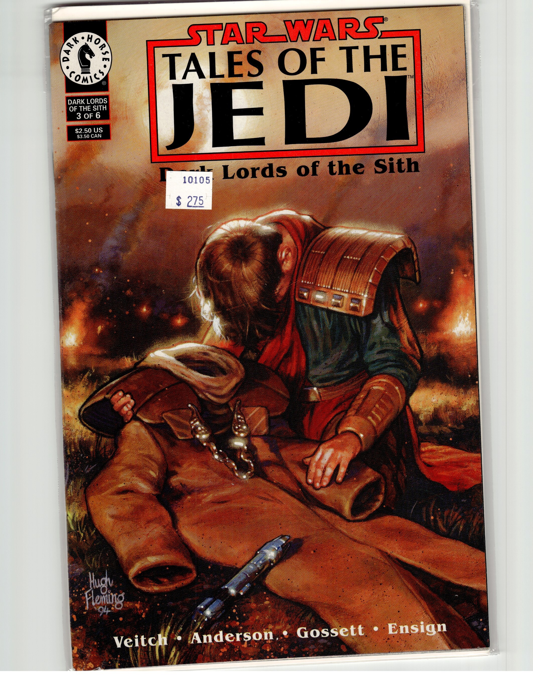 Star Wars: Tales of the Jedi - Dark Lords of the Sith #3 (1994) Star ...