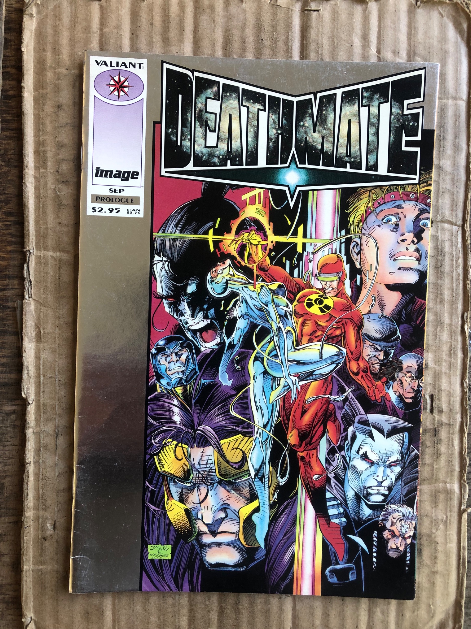 Deathmate #6 Gold Foil Cover (1993) | Comic Books - Modern Age, Image ...