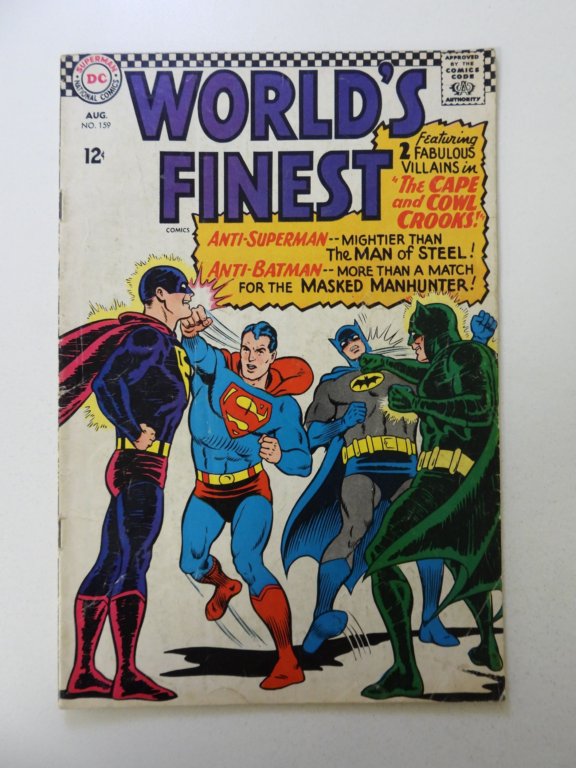 World's Finest Comics #159 (1966) VG condition | Comic Books - Silver ...