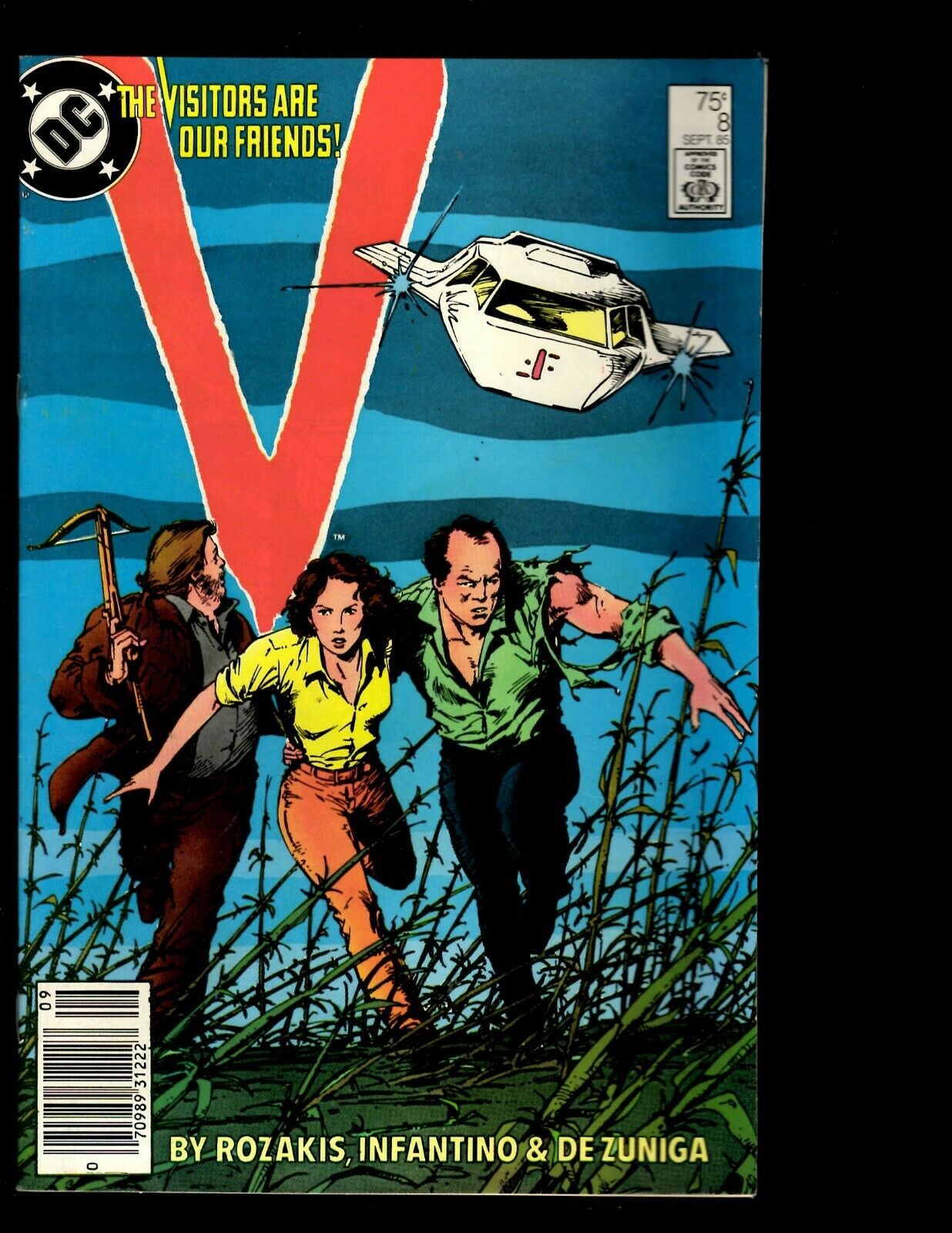 Lot Of 10 The Visitors Comics # 1 2 4 5 6 7 8 9 10 Ragman # 1 WS3 ...