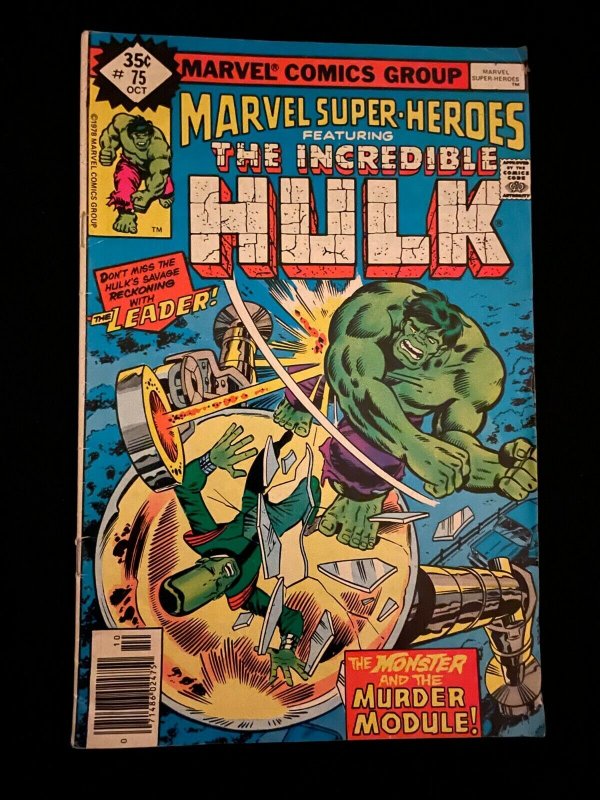 Marvel Super-Heroes The Incredible Hulk #75 Oct 1978 | Comic Books ...