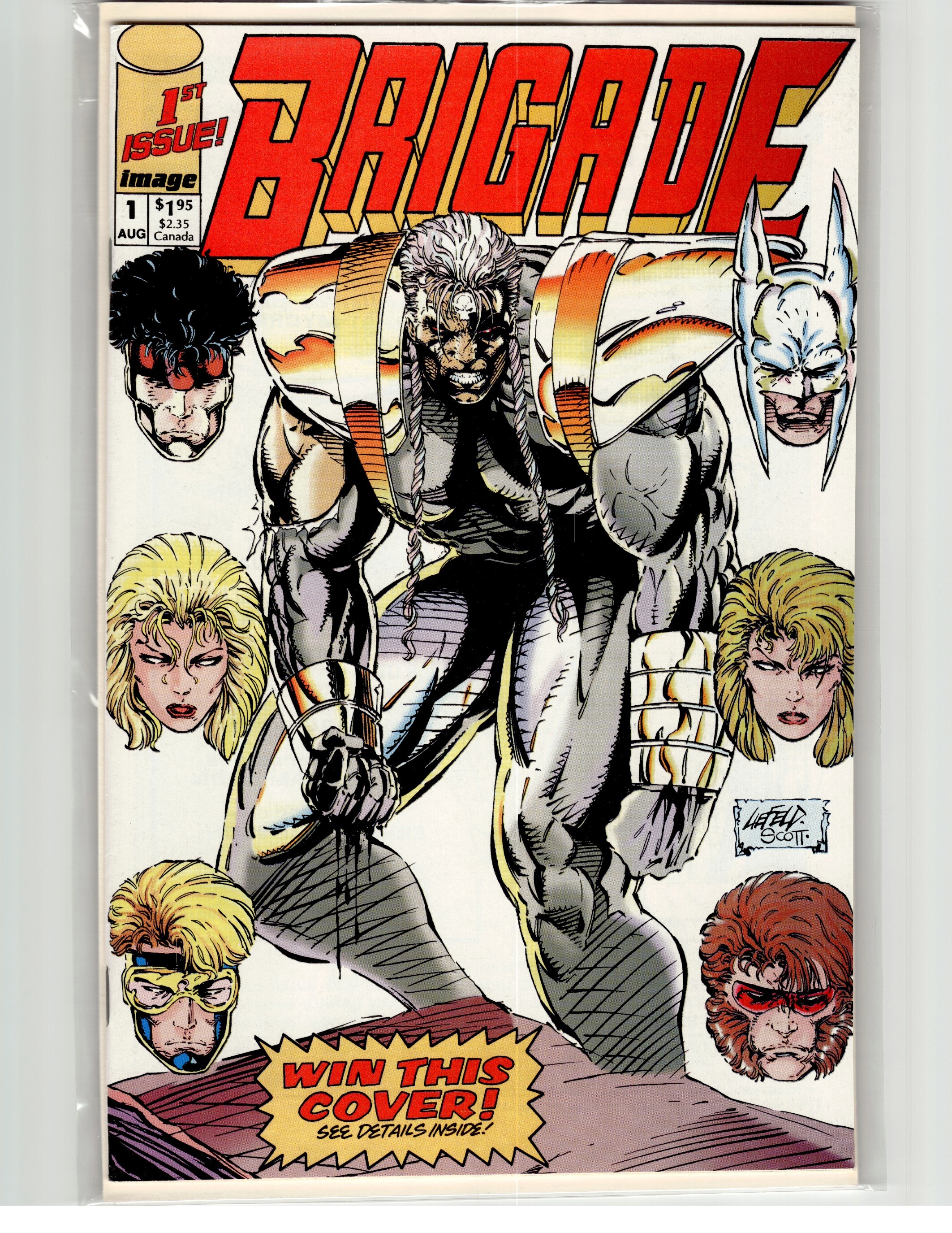 Brigade #1 (1992) Brigade | Comic Books - Modern Age, Image Comics ...
