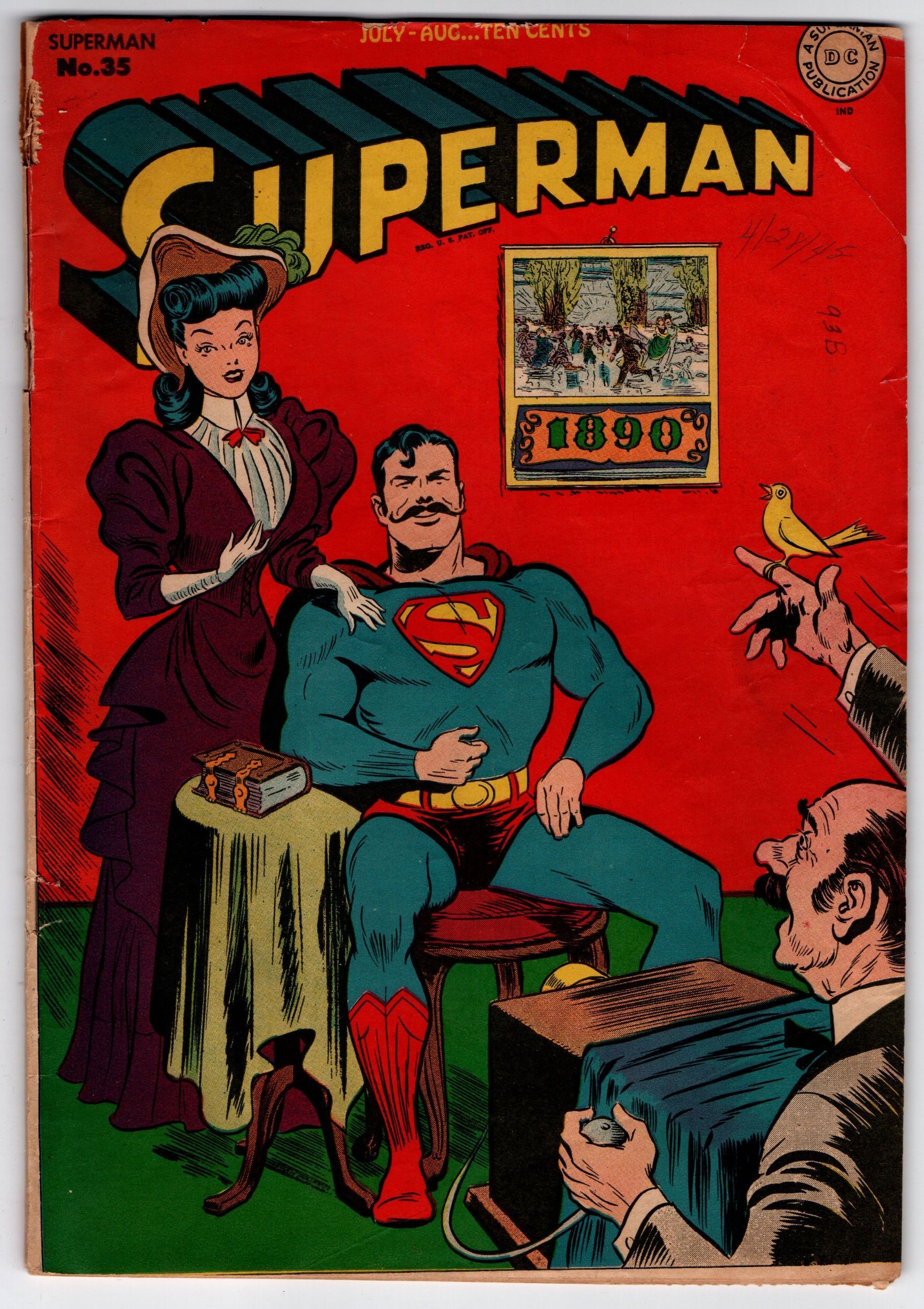Superman #35 (1945) G+ 2.5 | Comic Books - Golden Age, DC Comics ...