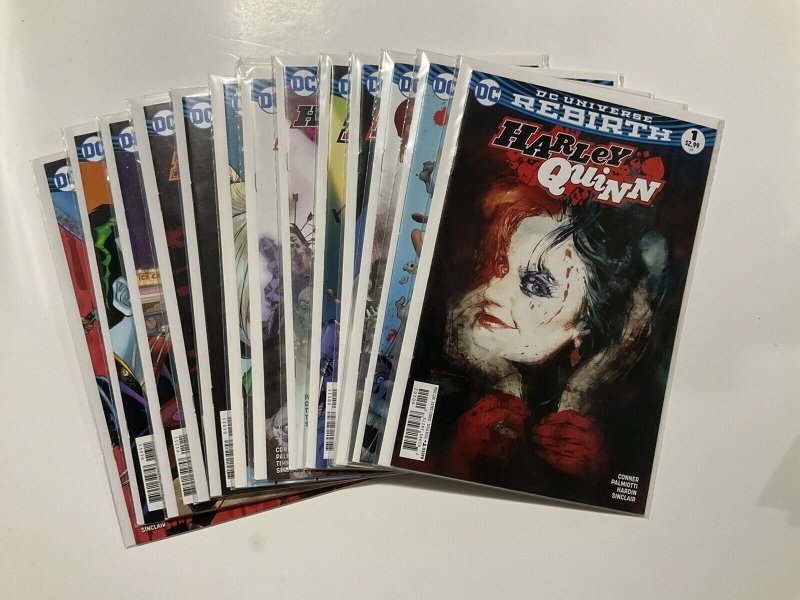 Harley Quinn 1-8 10-13 15 lot run set Near Mint Nm Rebirth Dc Comics ...