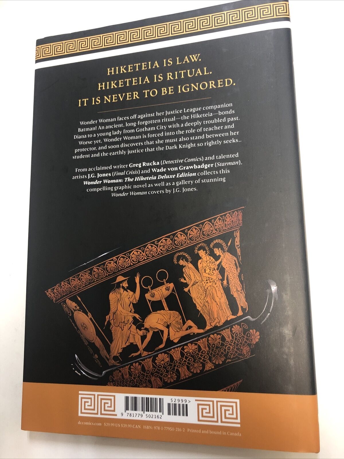 Wonder Woman The Hiketeia Deluxe Edition (2006) DC Comics TPB HC Greg ...