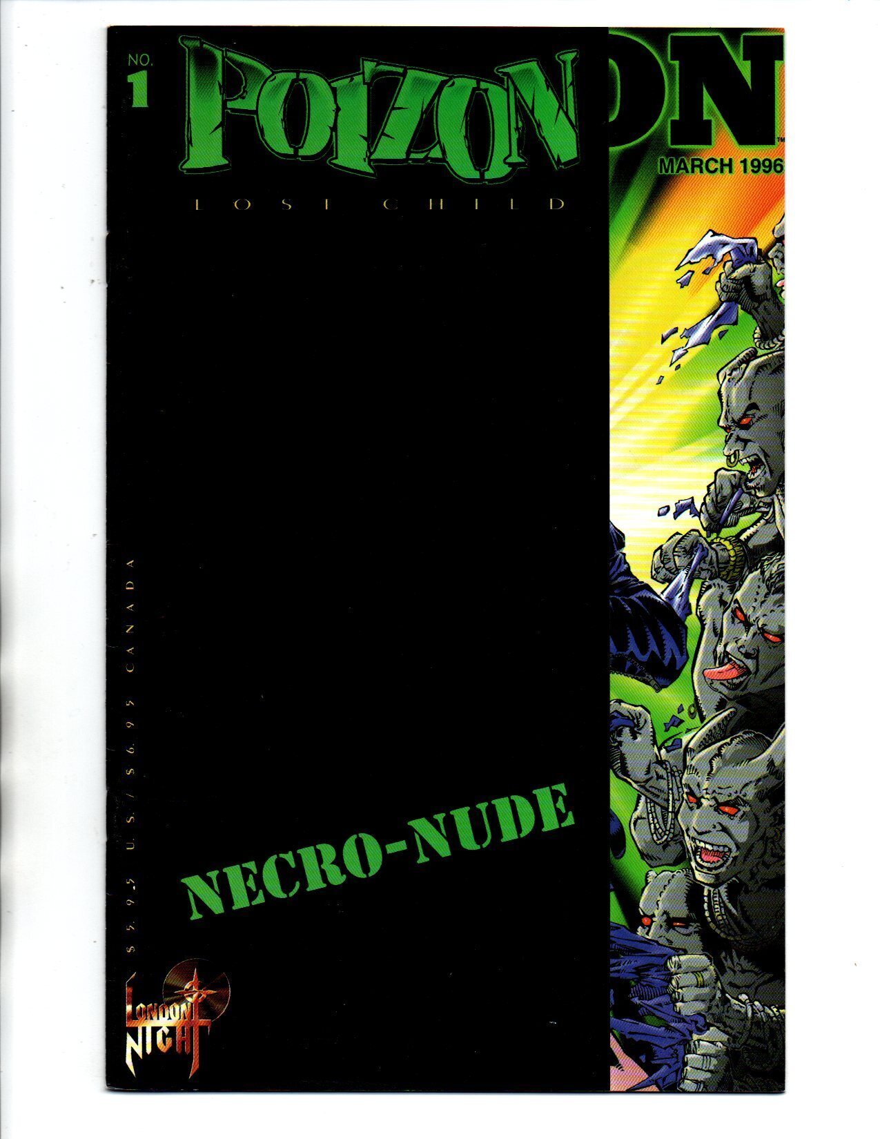 Poizon Lost Child #1 Necronude Varaint - London Night - VF | Comic ...