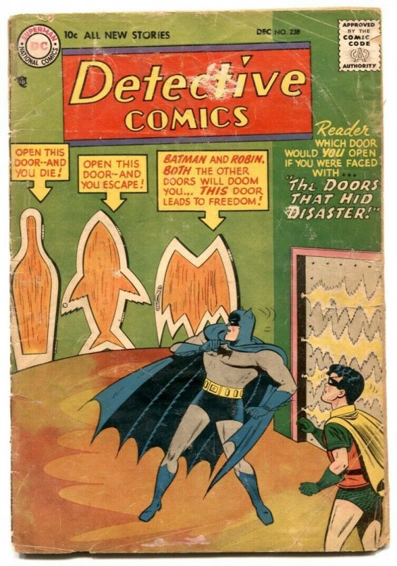 Detective Comics #238 1955- Batman- John Jones- FAIR | Comic Books ...
