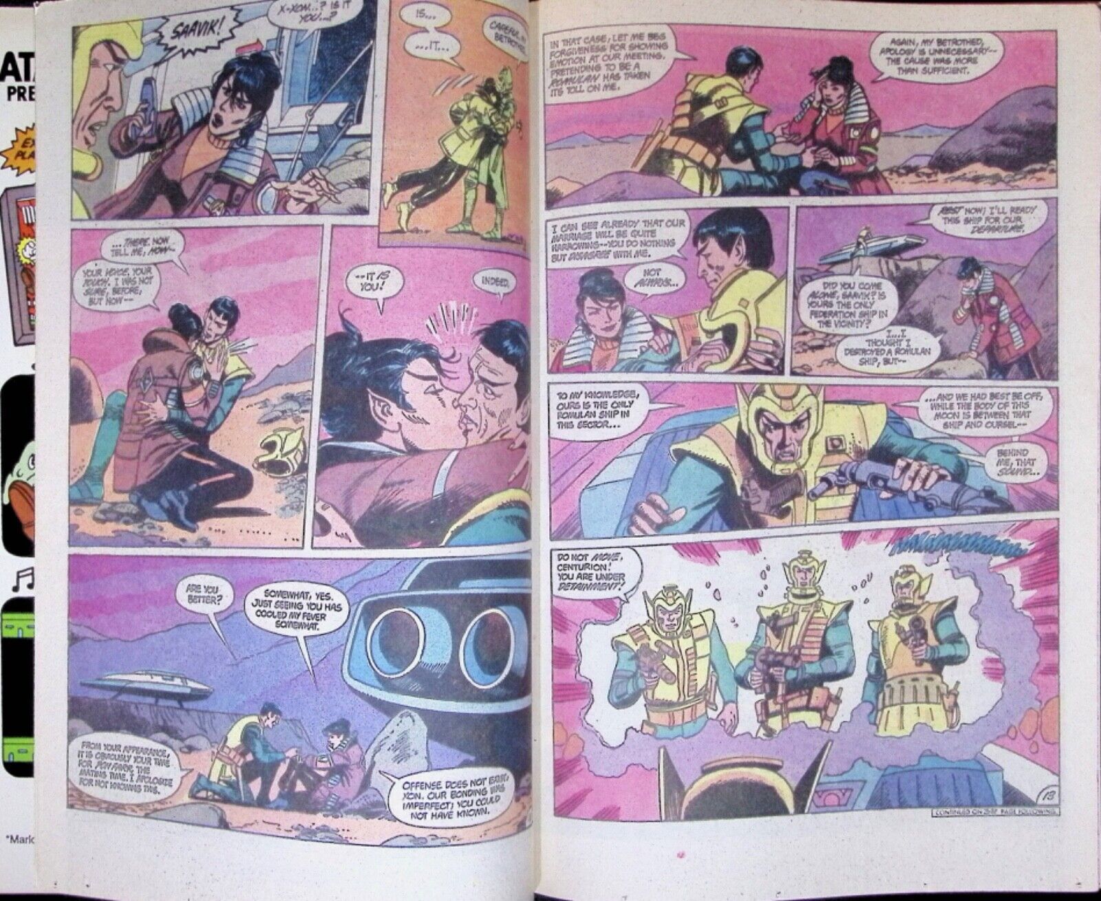 STAR TREK Comic 8 — Original Series — Saavik Blood Fever — 1984 DC ...