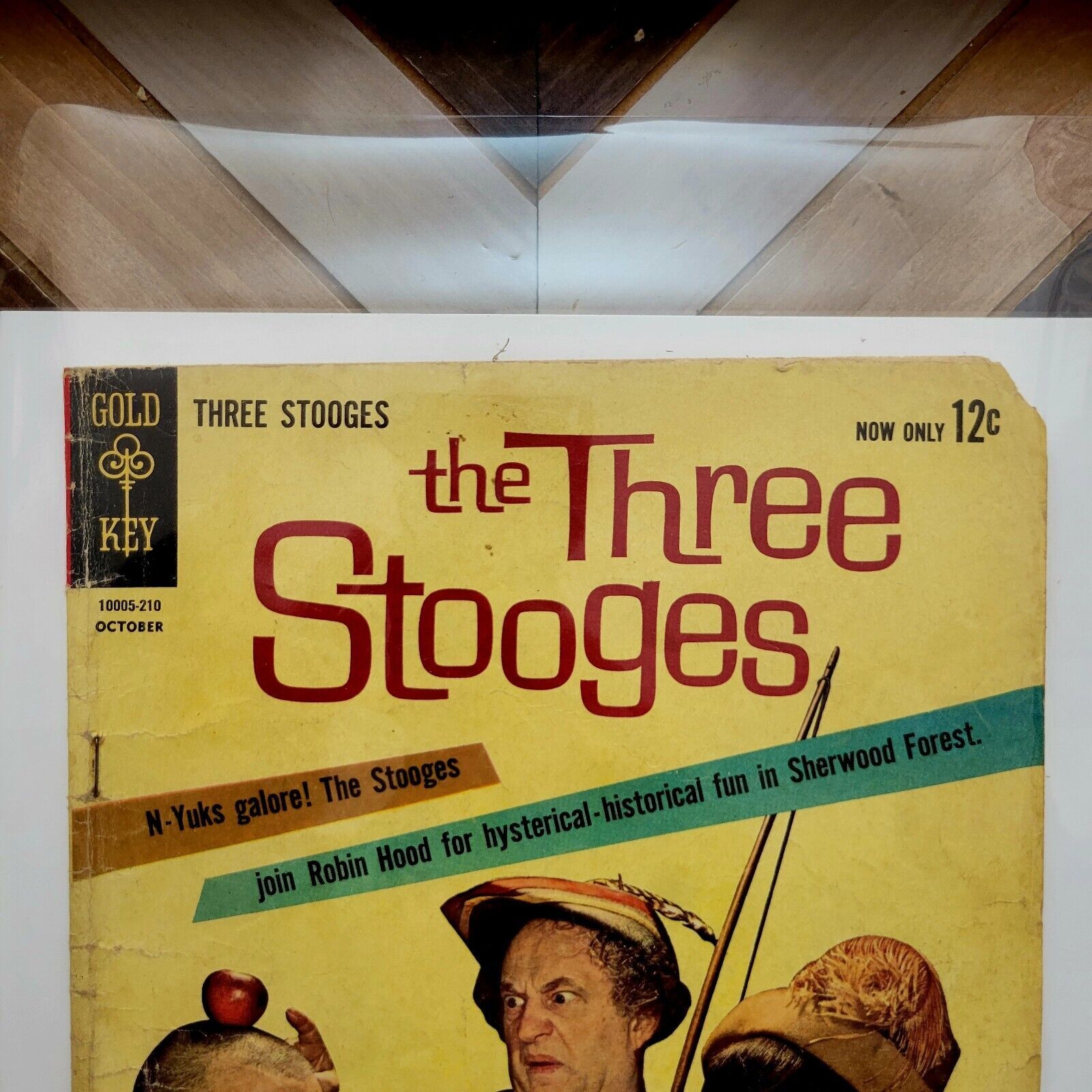 THREE STOOGES #10 (Dell 1962) First Gold Key Issue! Silver Age PHOTO ...