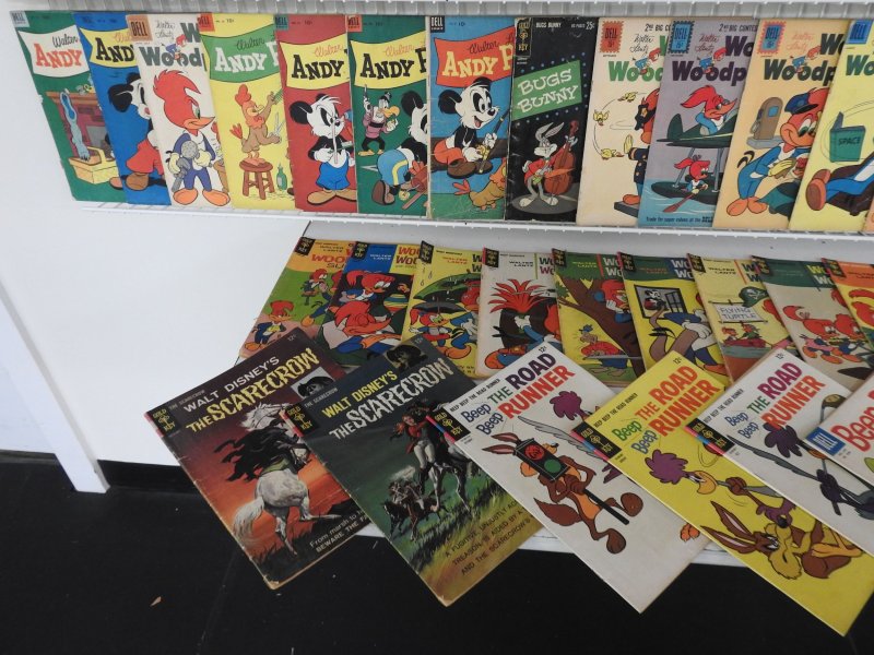 Huge Lot of 150+ Comics W/ Bugs Bunny, Mickey Mouse, Uncle Scrooge! Avg ...