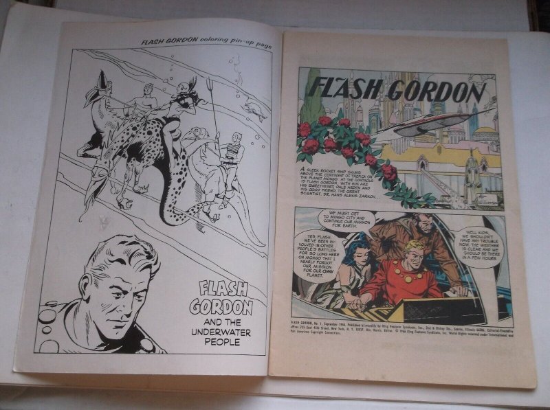 King Comic: Flash Gordon #1, 1st Silver AGE Appearance, 1966, FN- (5.5)!!! | Comic Books ...