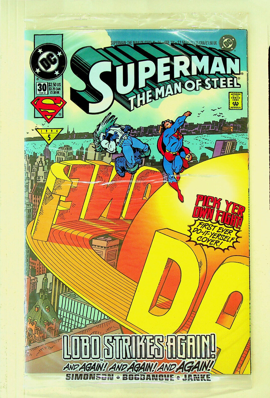 Superman Man of Steel #30 - (Feb 1994, DC) - Near Mint | Comic Books ...