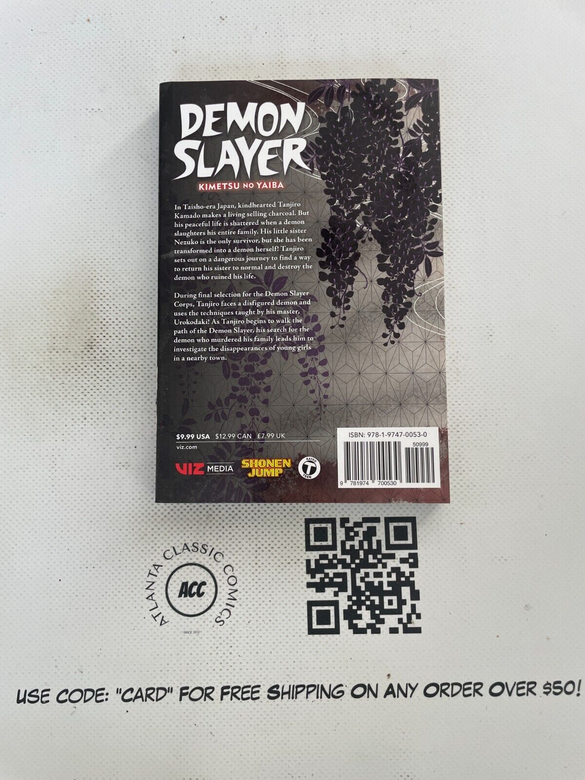 Demon Slayer Vol. # 2 Manga Book Viz Comics Kimetsu No Yaiba K Gotouge ...