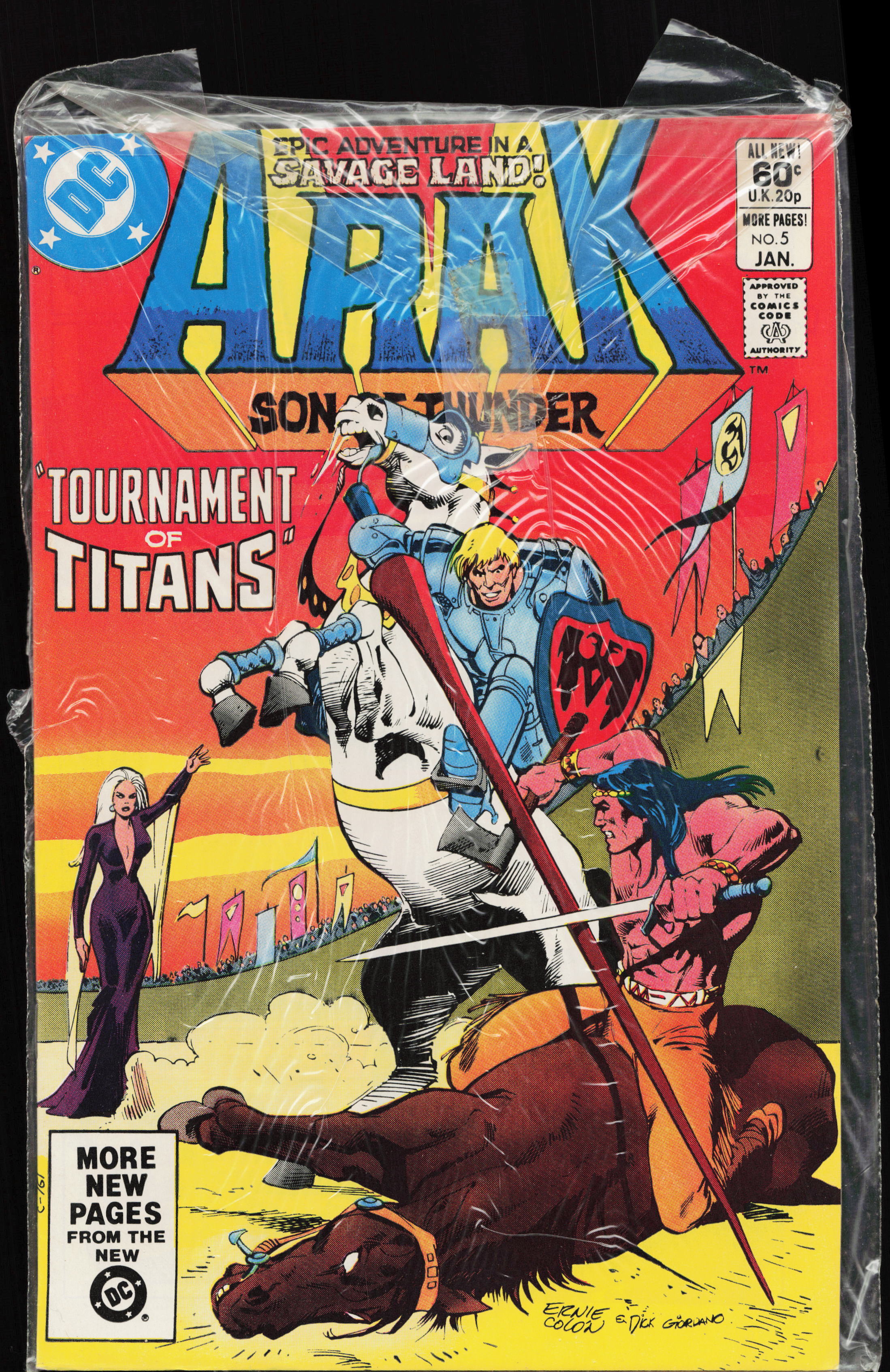 Arak, Son of Thunder #5 Direct Edition (1982) Arak, Son of Thunder ...