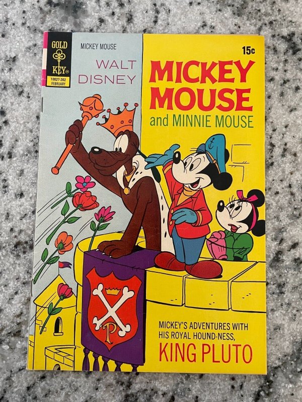 Mickey Mouse # 134 VF Gold Key Comic Book Walt Disney Donald Goofy ...