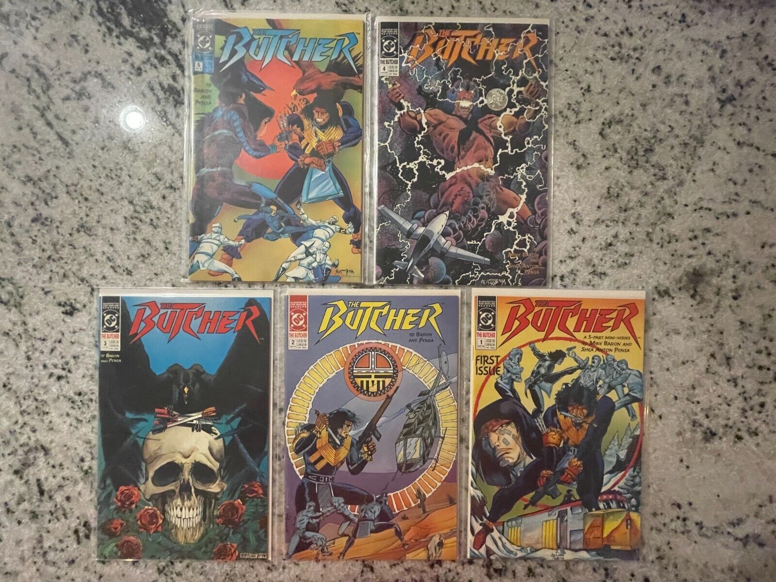 The Butcher Complete DC Comics LTD Series # 1 2 3 4 5 NM Batman ...