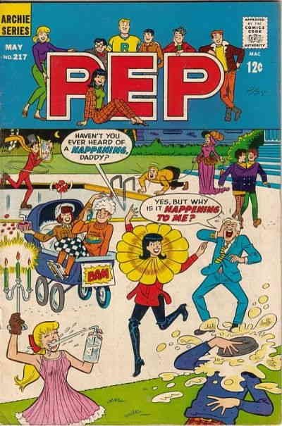 Pep #217 GD ; Archie | low grade comic ice skating | Comic Books ...